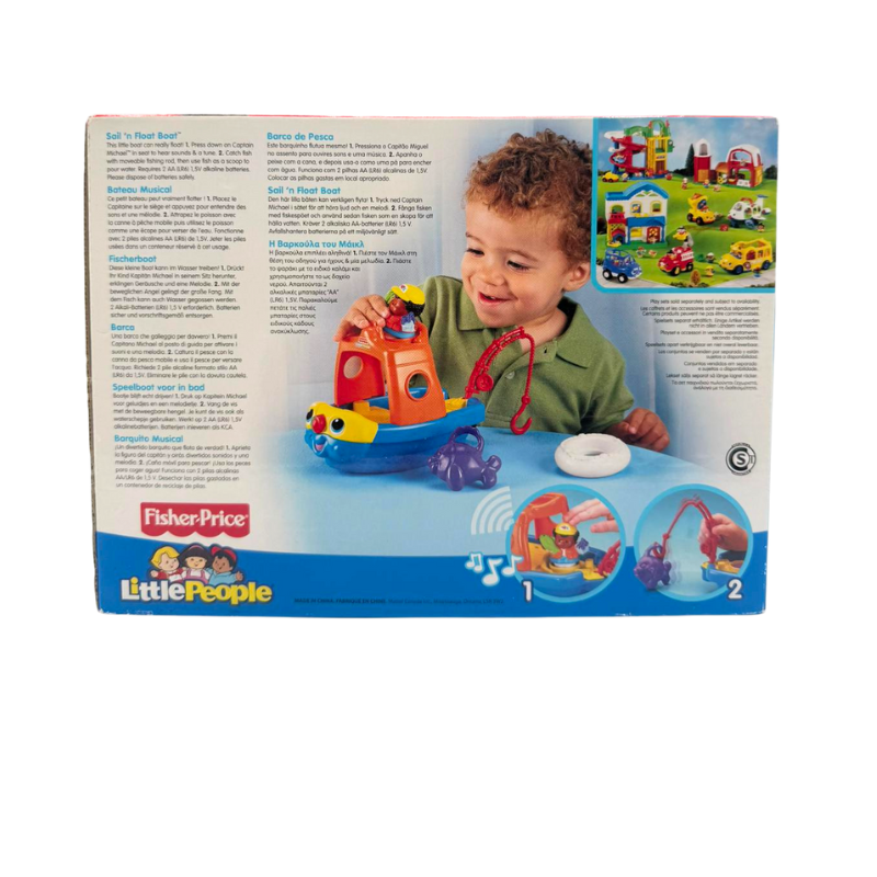 Fisher-Price Little People – Bateau Musical « Sail ’n Float Boat