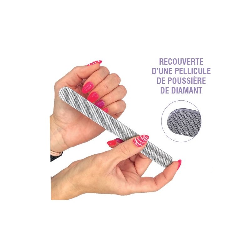 Super-strong diamond dust nail file | Diamond nail file